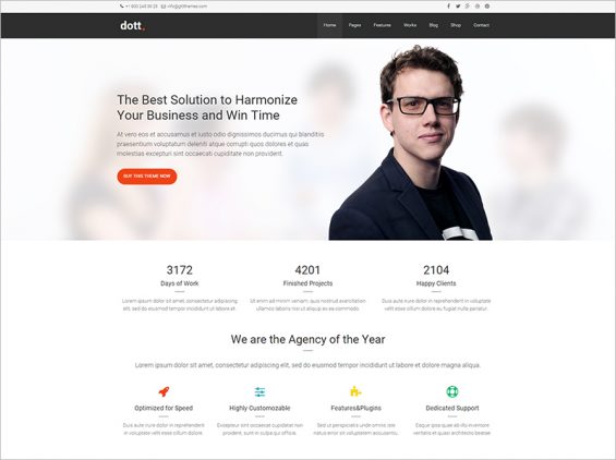25+ Business Website Templates Free & Premium Themes