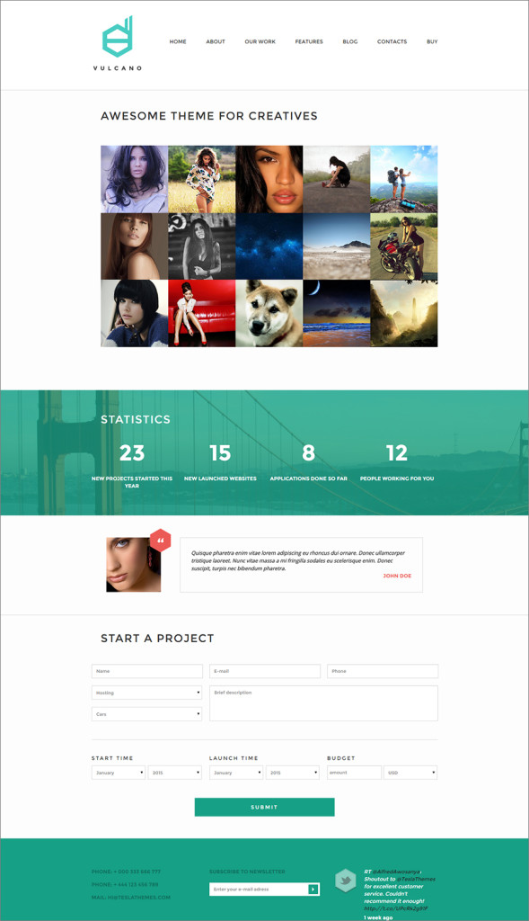Popular Creative WordPress Themes Free & Premium Templates