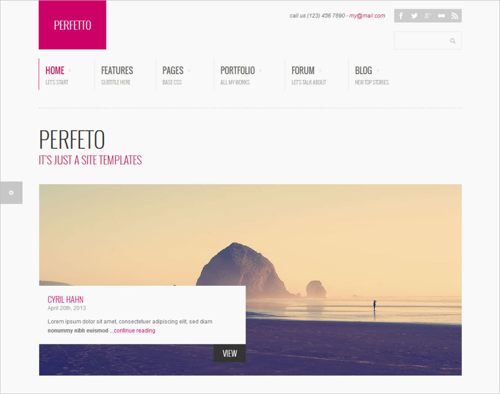Responsive Bootstrap Website Templates Free & Premium