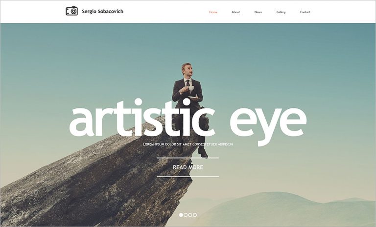 26+ Photography HTML5 Website Templates Free Themes