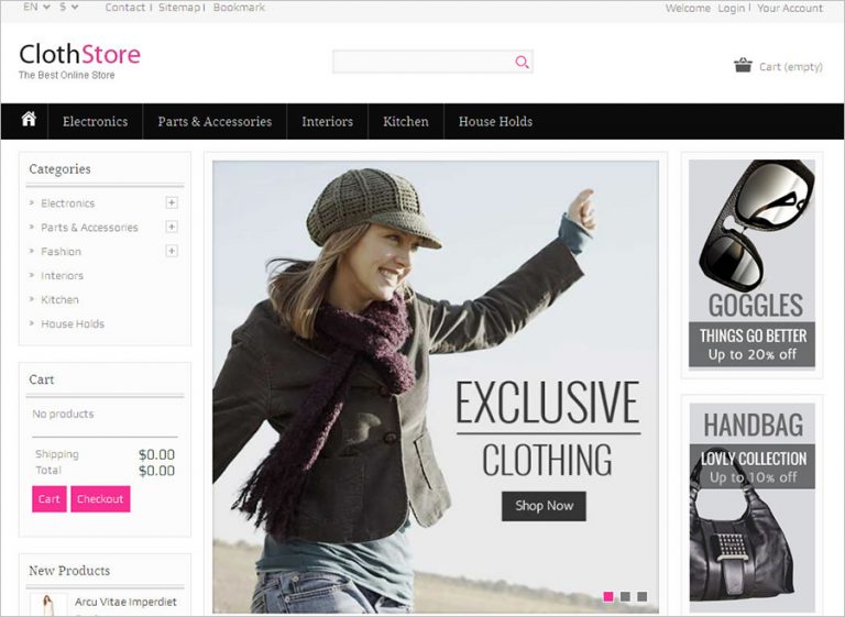 17+ Best Fashion PrestaShop Themes Free Website Templates