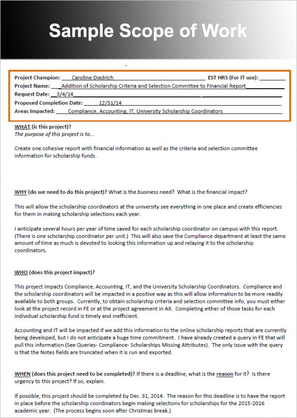 10 Scope Of Work Templates Free Word PDF Excel Doc Formats 10 Scope Of Work Templates Free Word PDF Excel Doc Formats