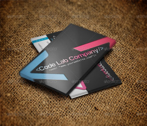25+ Web Developer Business Card PSD Templates