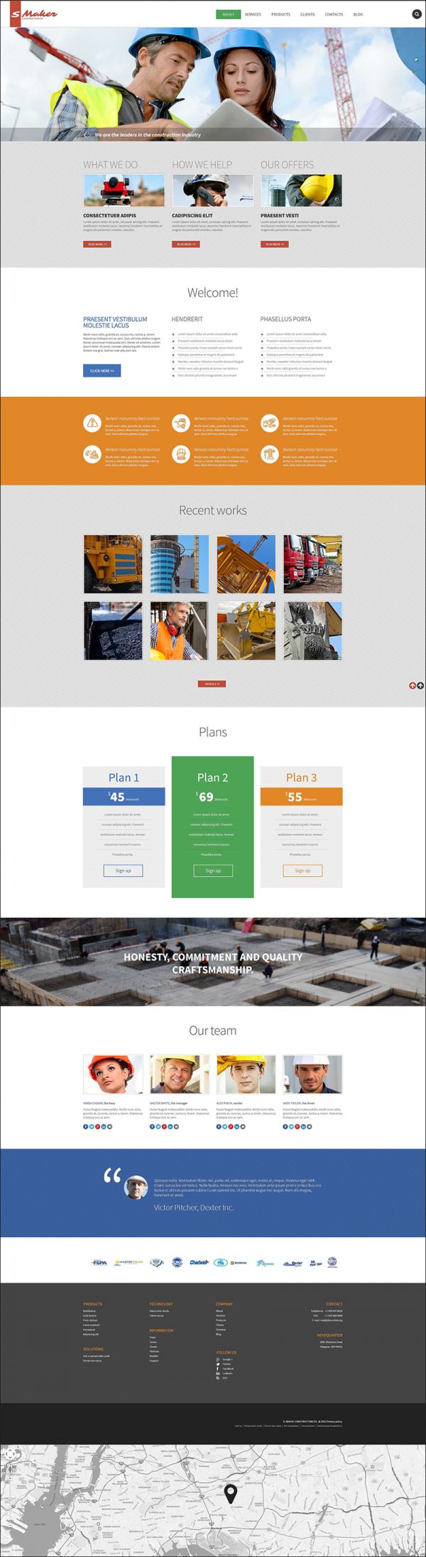 10+ Construction Company Drupal Themes Free & Premium Templates