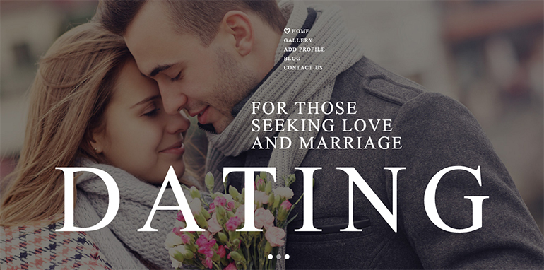 10+ Best Dating Website Themes Free Download | Creative Template