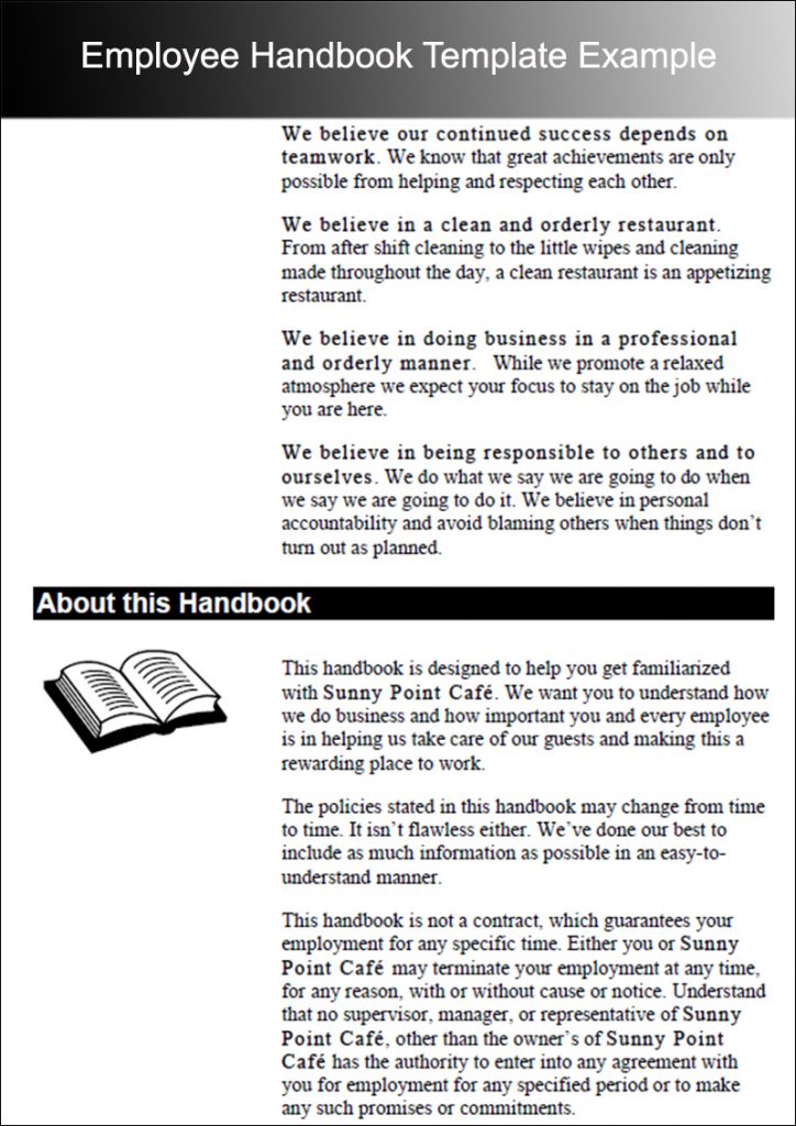 10+ Employee Handbook Templates Free Word, PDF, Doc Samples