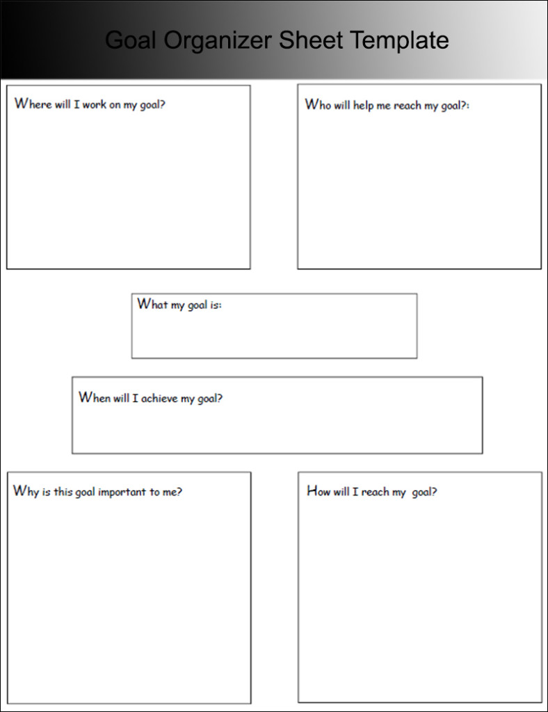 9+ Goal Sheet Templates Free PDF, Word, Excel Formats