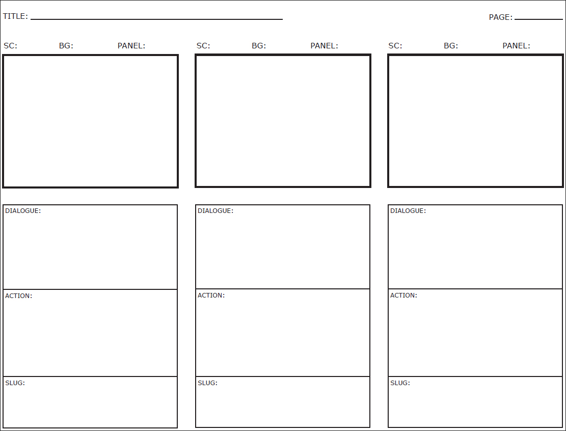 Storyboard Word Template