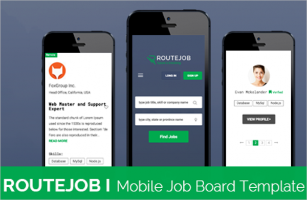 10+ Best Job Portal Templates || creative template