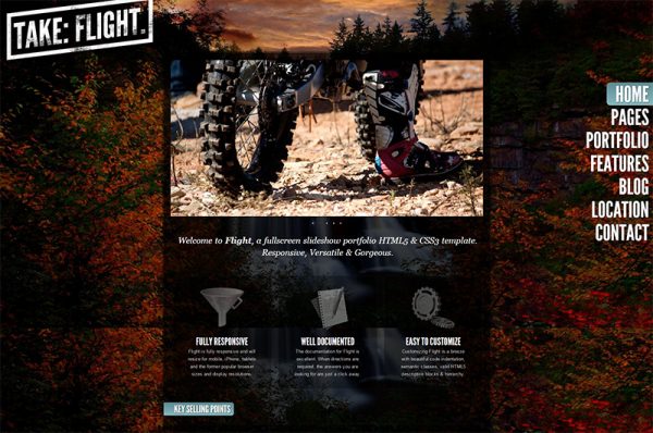 20+ Full Screen HTML Templates | Creative Template