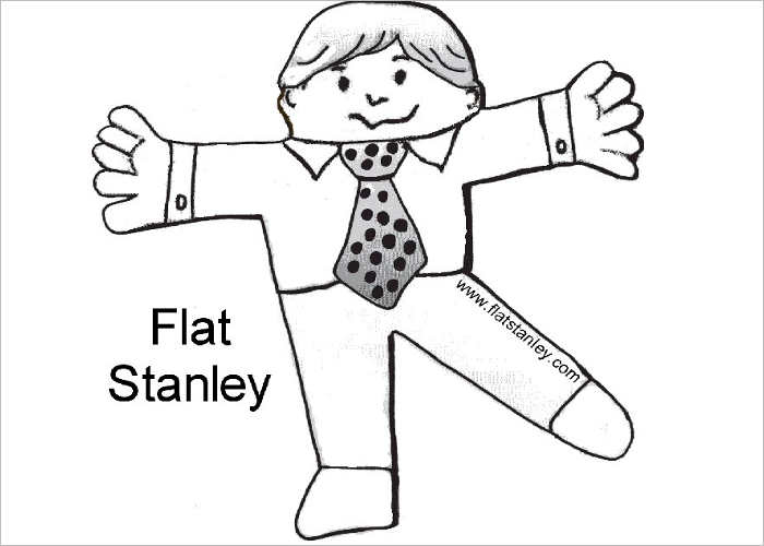Flat Stanley Template Printable Printable World Holiday