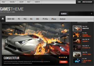 16+ Best Gaming HTML5 Templates Free Website Themes