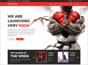 16+ Best Gaming HTML5 Templates Free Website Themes