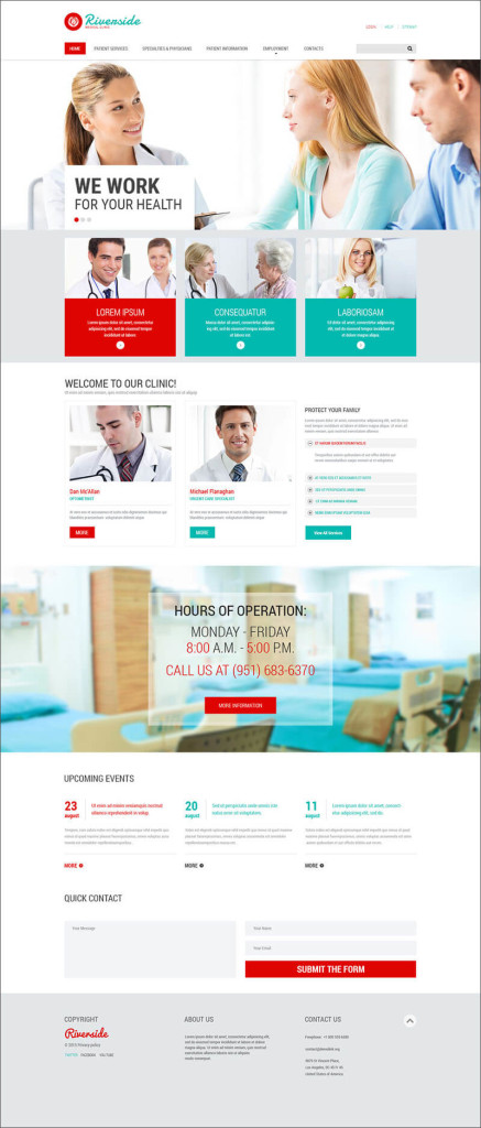 8+ Medical PHP Themes & Templates | Free & Premium