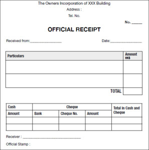 12+ Printable Receipt Templates Free Word, Excel, PDF Formats