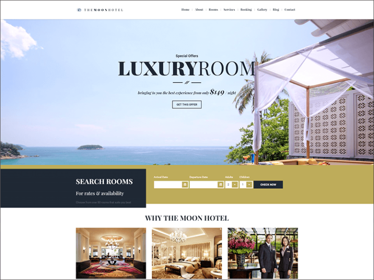 17+ Hotel Bootstrap Themes Free & Premium Templates