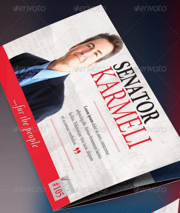 8+ Election Brochure Templates Free PSD Design Examples