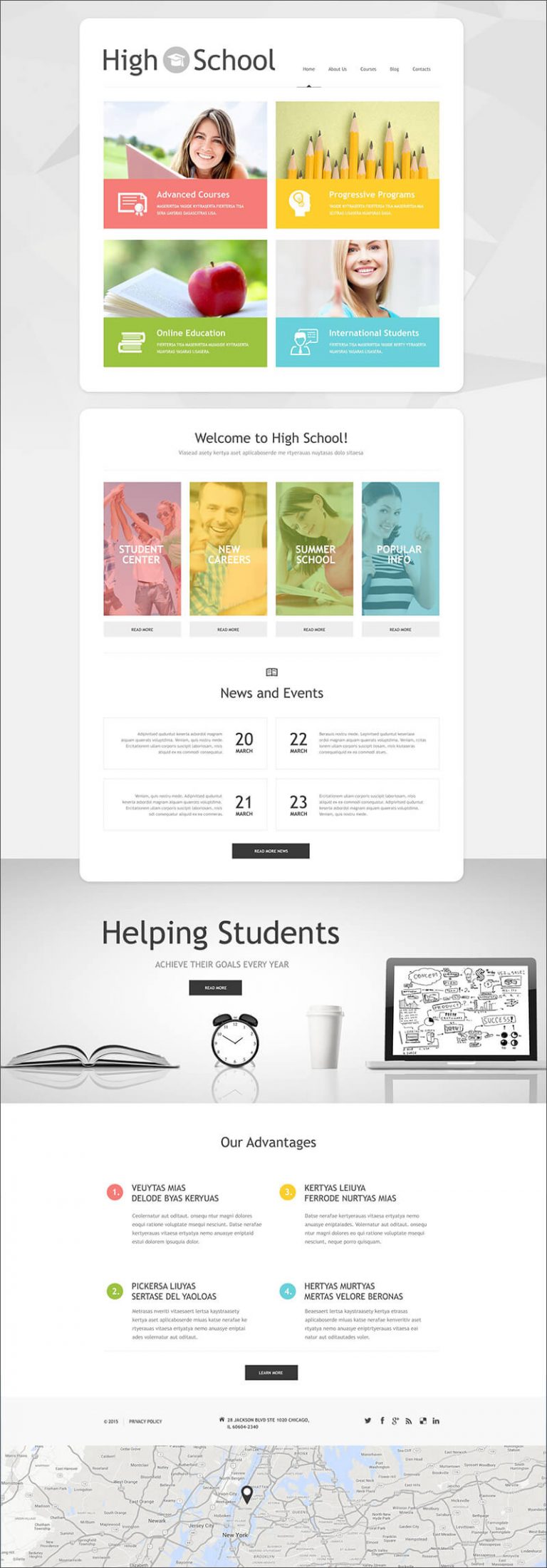 Education Bootstrap Templates Free & Premium Themes
