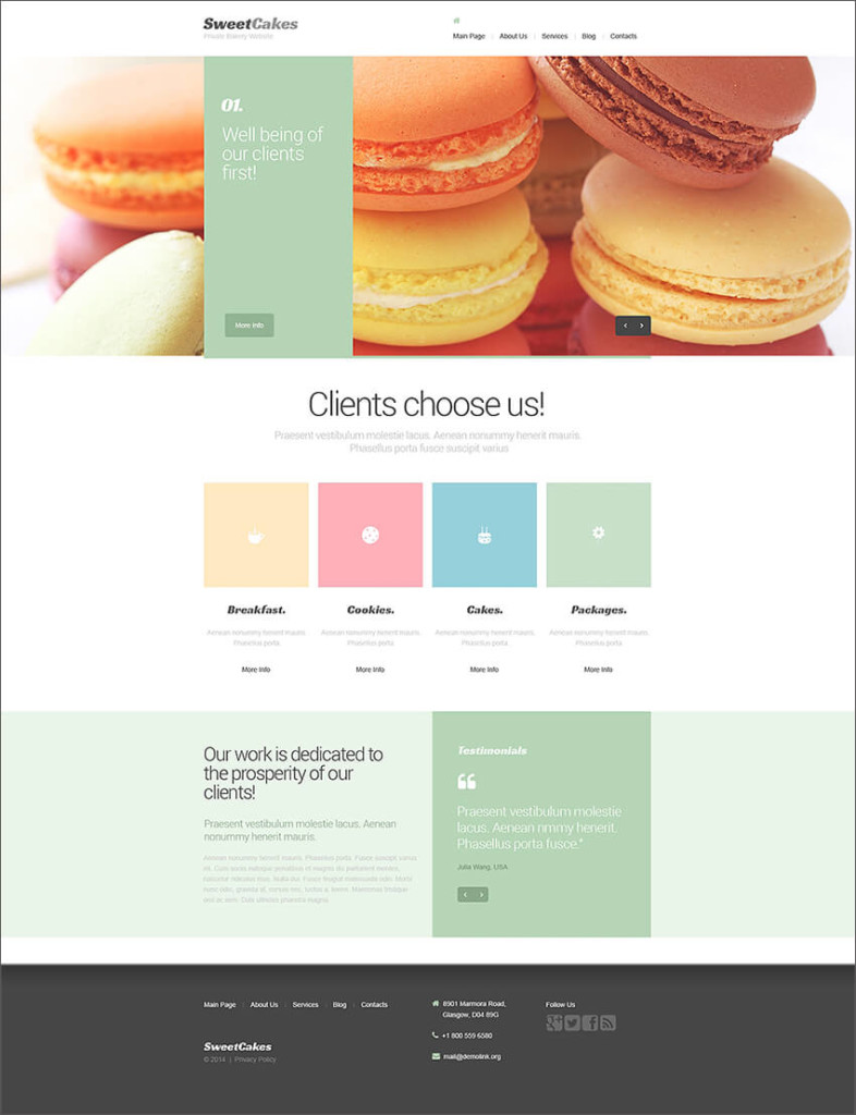 8+ Best Food Drupal Themes & Templates | Free & Premium