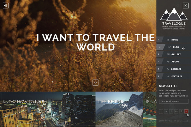 20+ Best Travel Blog Templates Free Website Themes