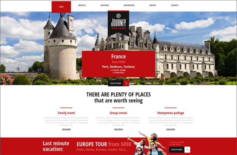 20+ Best Travel Blog Templates Free Website Themes