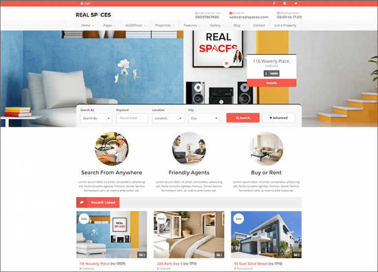 15+ Real Estate Blog Templates Free & Premium Themes