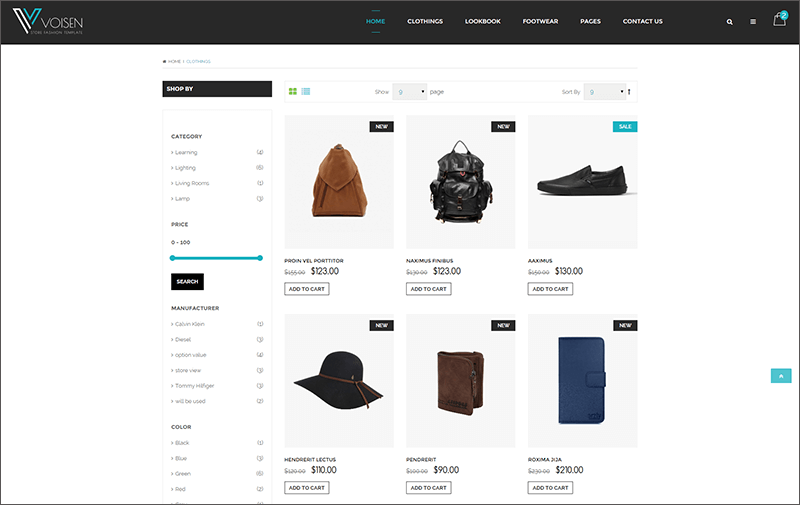 Ecommerce Bootstrap 4 Template Free Templates Printable