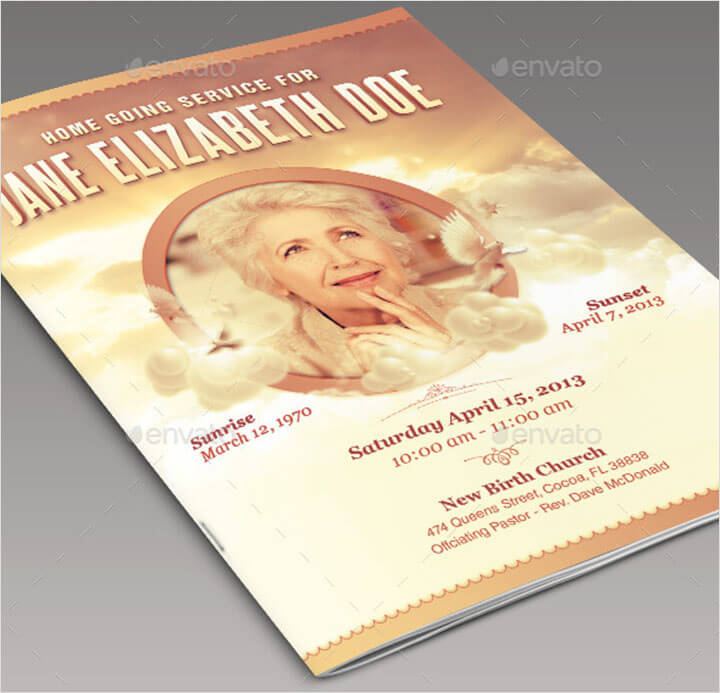 37 Funeral Brochure Templates Free Word PSD PDF Example Ideas