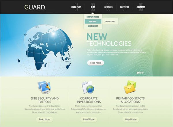 19+ Best Security WordPress Themes Free & Premium Templates