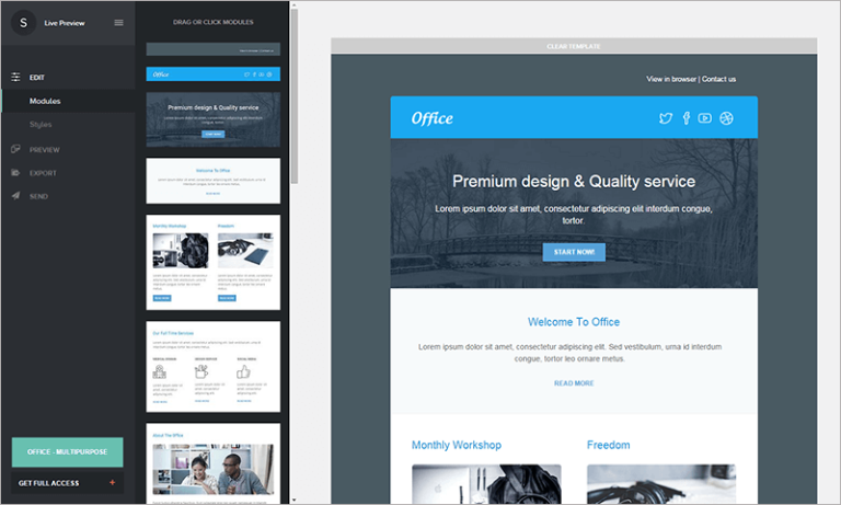 14+ Google Email Templates Free PSD Designs | Creative Template
