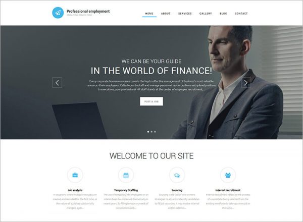 47+ Professional Blog Templates Free & Premium Themes