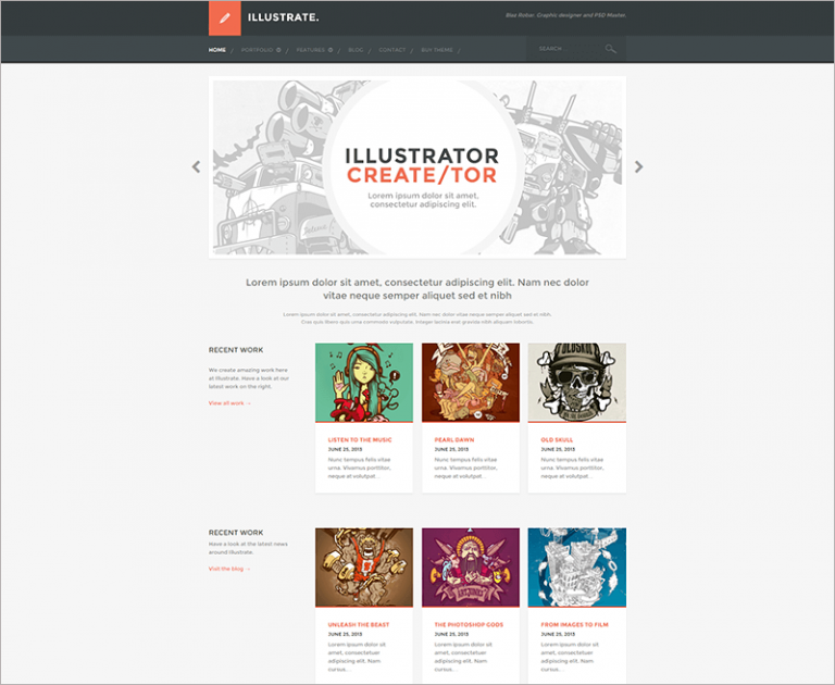 20+ Portfolio Blog Themes Free & Premium Templates