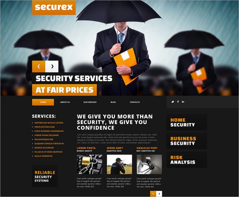 19+ Best Security WordPress Themes Free & Premium Templates