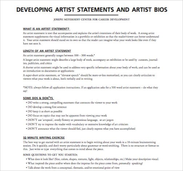 46+ Sample Biography Templates Free Word, Doc Examples