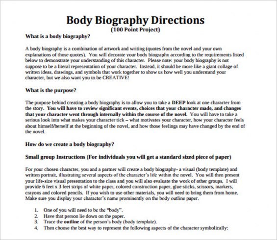 46+ Sample Biography Templates Free Word, Doc Examples