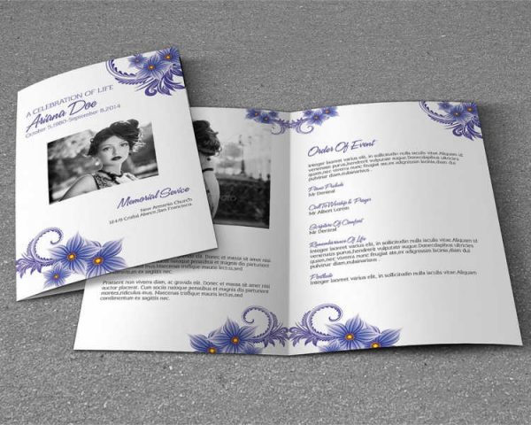 37 Funeral Brochure Templates Free Word PSD PDF Example Ideas