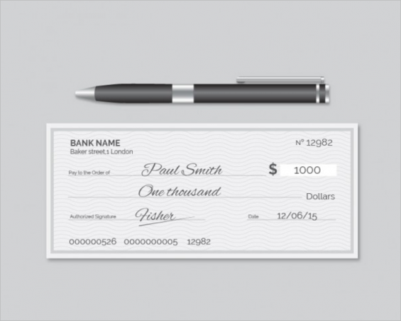 31+ Blank Check Templates || Free & Premium Templates