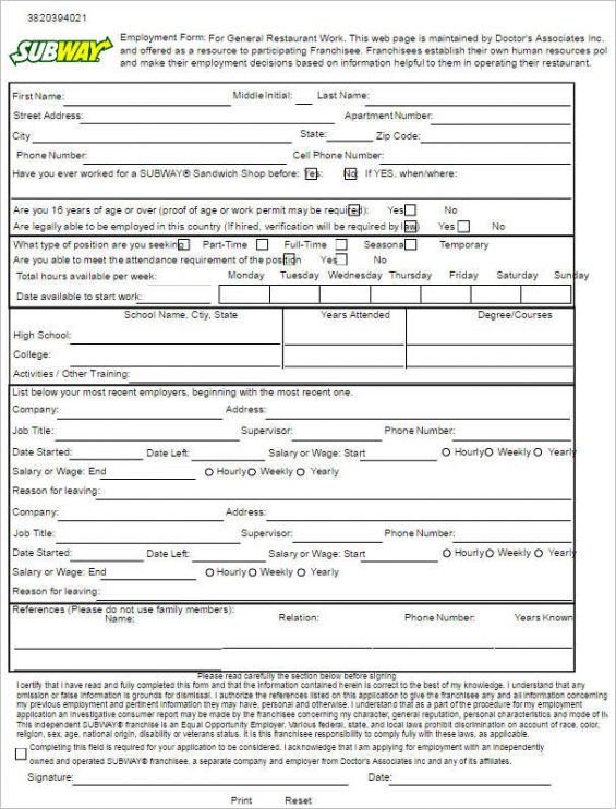 190+ Job Application Form Free PDF, Doc, Sample Formats