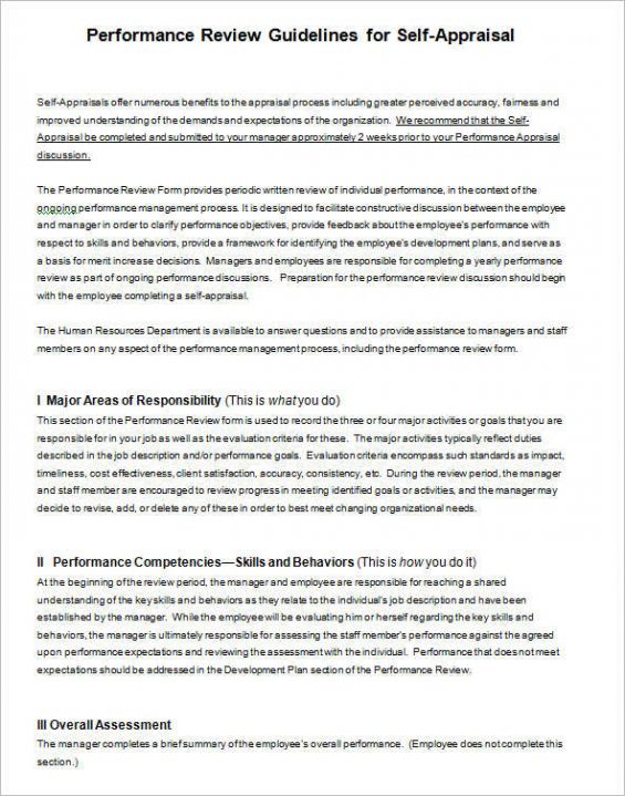 31+ Free Employee Evaluation Forms Templates