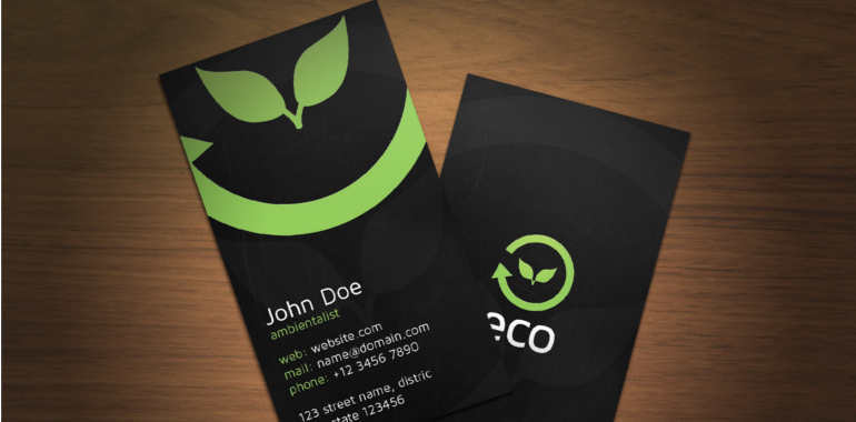 11+ Environment Business Card Templates Free Designs