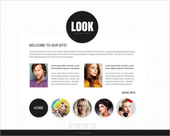 31+ Best Model Agency Website Themes Free Responsive Templates