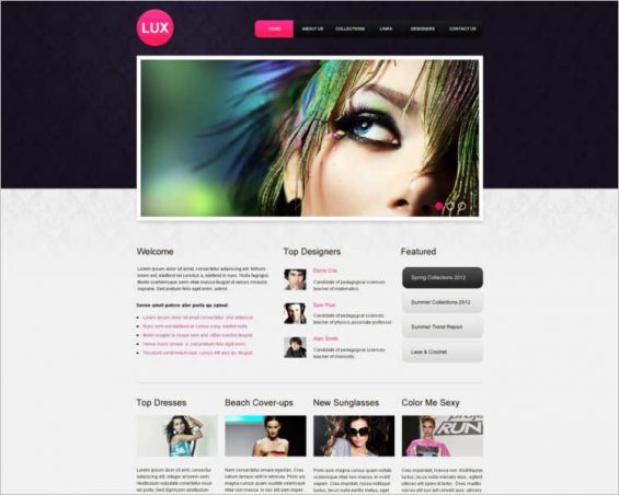 31+ Best Model Agency Website Themes Free Responsive Templates