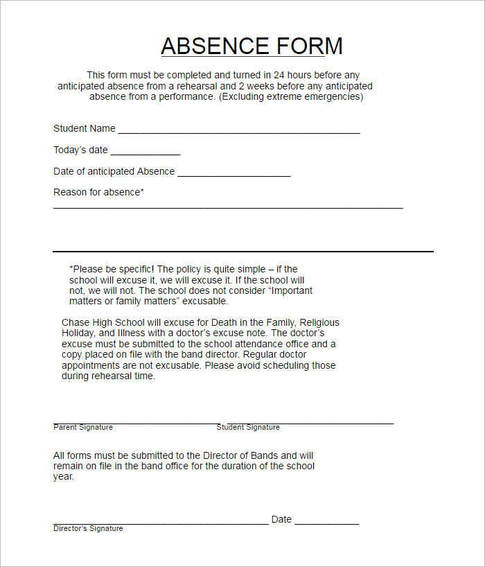 36 Free Fill In Blank Doctors Note Templates For Work School Free 8 