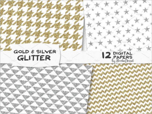 15+ Gold Glitter Patterns Free Photoshop, Vector Designs