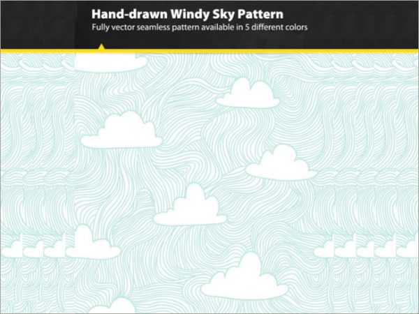 27+ Sky Patterns Free Photoshop, Vector Designs