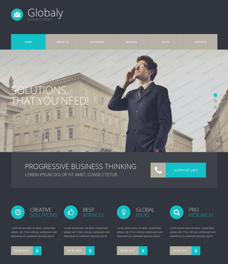 115 Premium WordPress Templates Responsive Themes