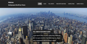 28+ Full-Screen Website Templates Free Web Themes | Creativetemplate