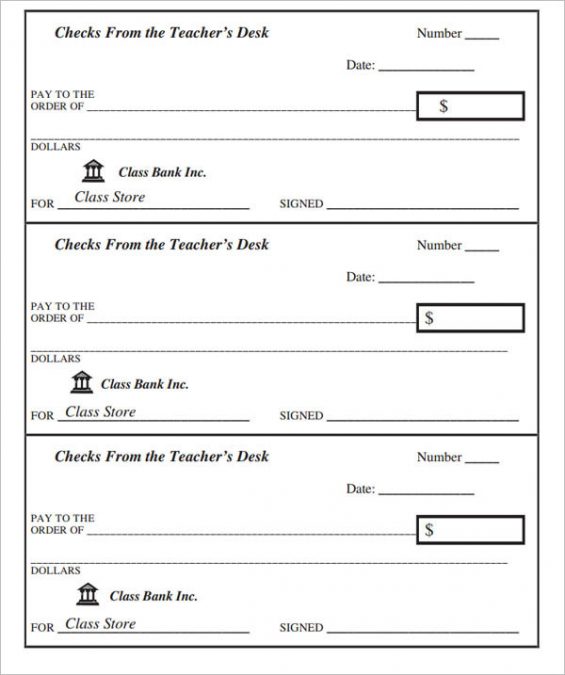 43+ Cheque Templates Free Word, Excel, PSD, PDF Formats