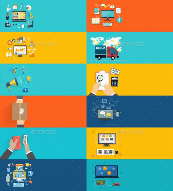 21+ Digital Banner Backgrounds Free PSD Templates