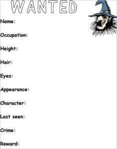 35+ Best Wanted Posters Template Free PSD, PDF Example Formats